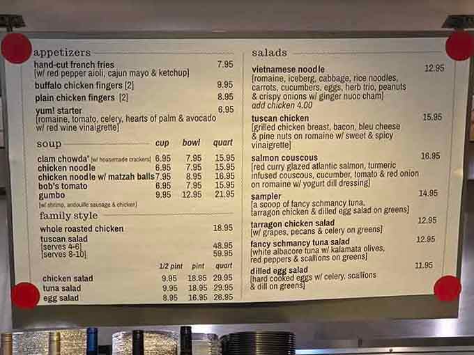 When a menu board makes you want to order everything at once, you know you're in trouble.