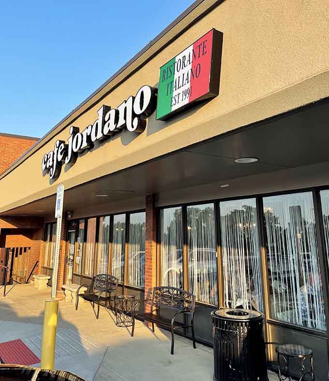 Those Italian flag colors aren't just for show&mdash;they're a promise of authentic flavors waiting inside.