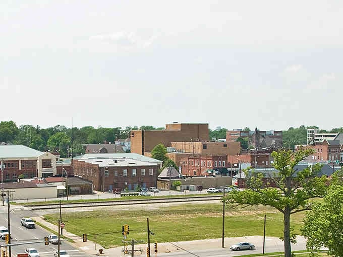 This southern Illinois skyline proves you don't need skyscrapers to have a city worth exploring.