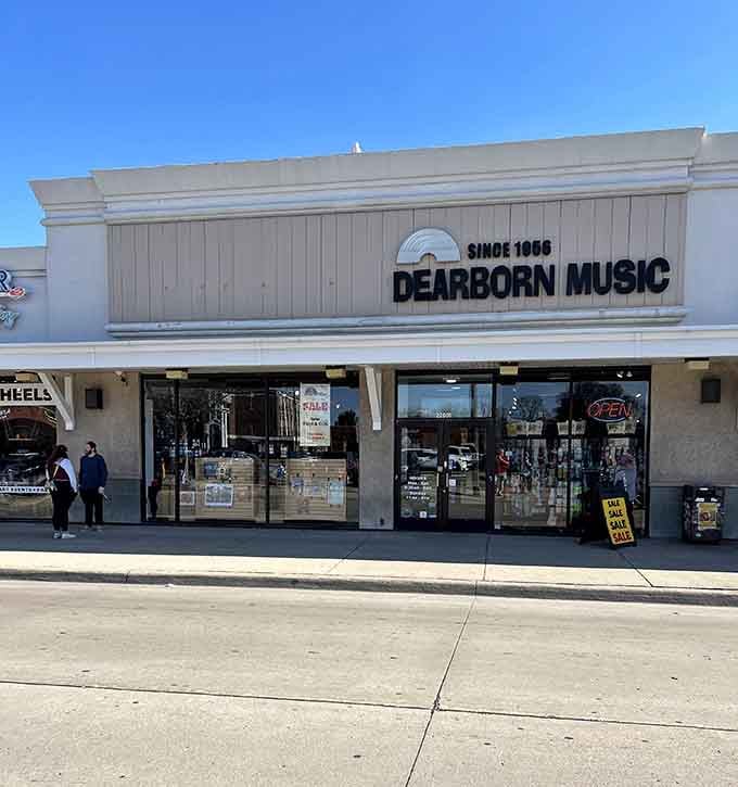 A classic music store that's been spinning dreams since the Eisenhower era, still going strong today.