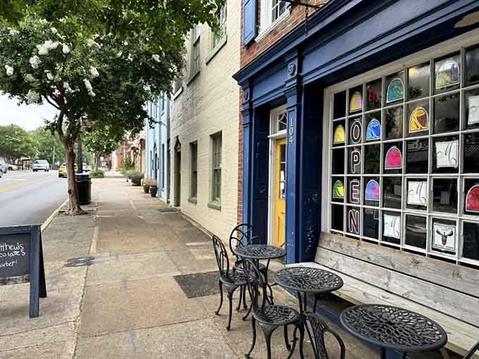 Those colorful chocolate letters in the window spell out more than just "OPEN"&mdash;they spell happiness.