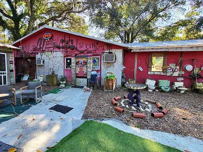 When your favorite diner looks like a folk art museum exploded in the best possible way, you know you're somewhere special.