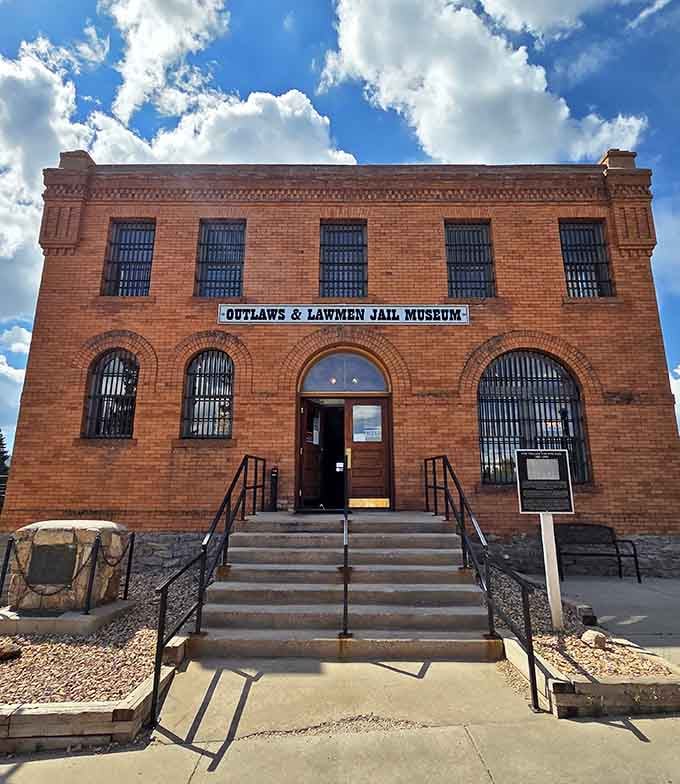 Those barred windows weren't just for show&mdash;this imposing brick fortress once held the Wild West's most notorious characters.