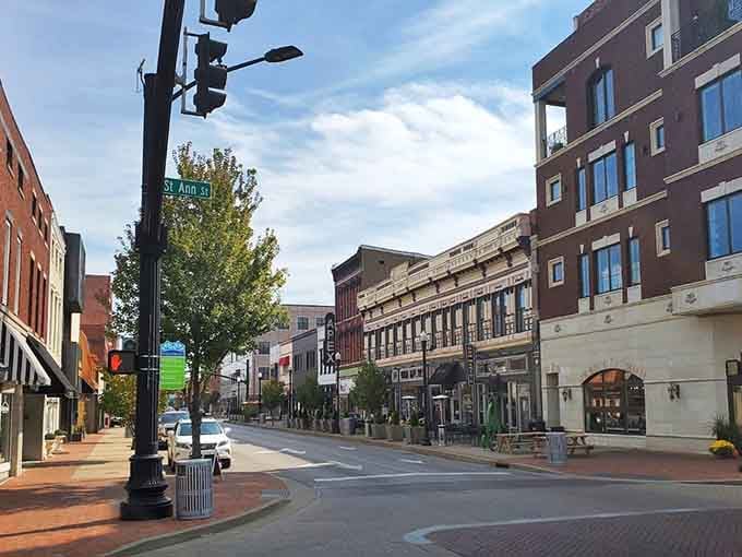Modern meets timeless on these brick-lined streets where shopping feels like discovering your grandmother's favorite haunts.
