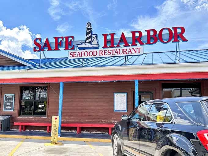 That lighthouse logo isn't just decoration&mdash;it's guiding hungry souls to seriously good seafood since way back when.