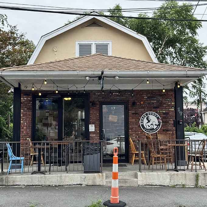 This charming converted house proves the best donut shops often hide in the most unexpected places.
