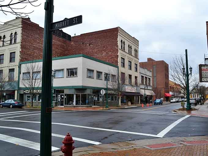 Market Street's corner reveals the honest beauty of working downtowns where people still shop local and say hello.