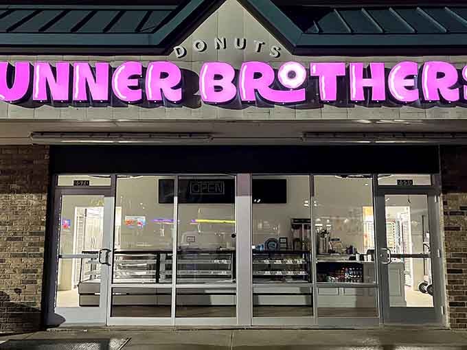 When the neon lights up at night, this place becomes a beacon for anyone craving something delicious.