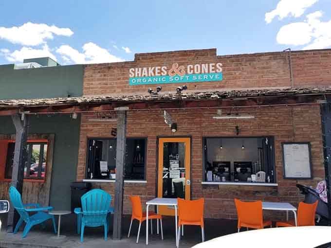 Those colorful chairs aren't just for show&mdash;they're front-row seats to Scottsdale's best people-watching and ice cream experience.