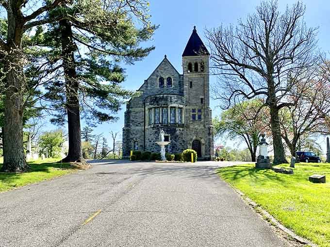 The approach alone tells you something special awaits&mdash;grand architecture framed by trees that have witnessed generations of history.