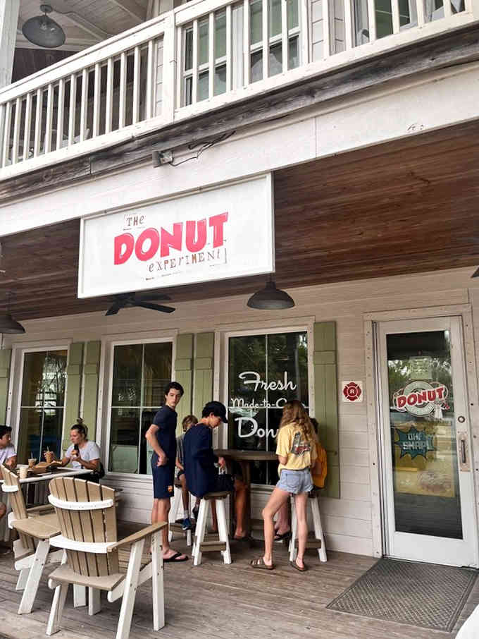 Fresh-made donuts and island living combine perfectly at this laid-back spot where creativity meets that essential morning sugar rush.