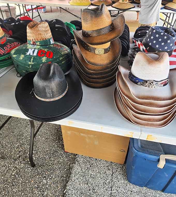 From Mexico-themed sombreros to patriotic stars and stripes, these hats could outfit an entire Western movie cast.