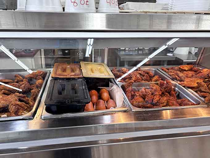 When a gas station hot bar looks better than most restaurant buffets, you know you've stumbled onto something special.