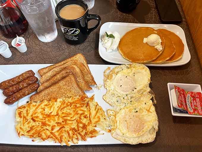 When your breakfast plate needs its own zip code, you know you're in the right place.