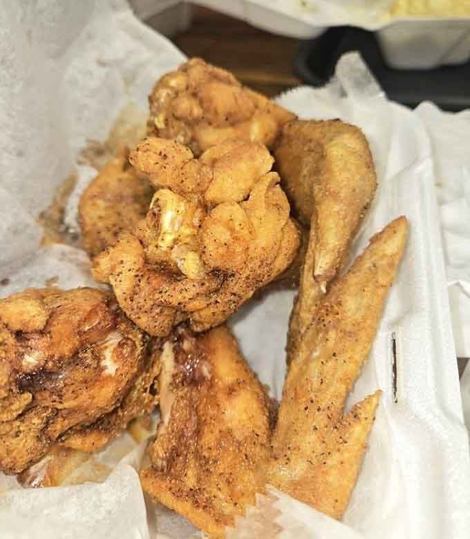 Golden, crispy, and seasoned to perfection, these wings prove poultry can hold its own against any pork.