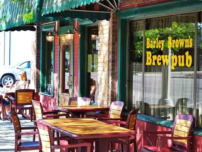 Barley Brown's Brew Pub serves award-winning craft beer that'll make you forget Portland exists, at least temporarily.