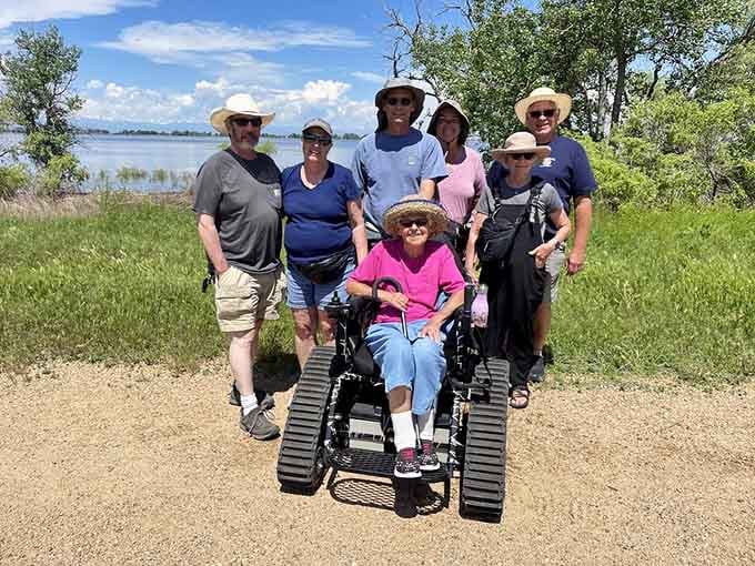 Accessible trails mean everyone gets to experience the magic, because nature shouldn't require an athletic scholarship.