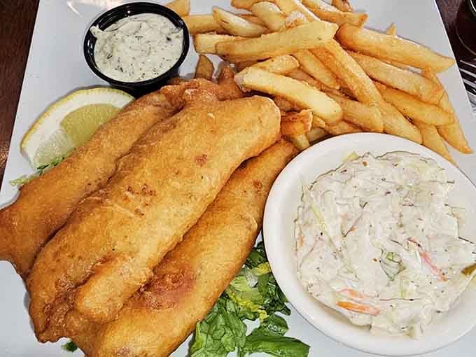 Golden, crispy perfection that makes you understand why people have been frying fish for centuries and never looked back.