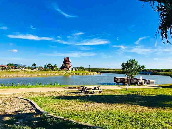 Ernesto Gamez Cascade Park offers waterfront serenity that would cost a fortune anywhere else in Texas.