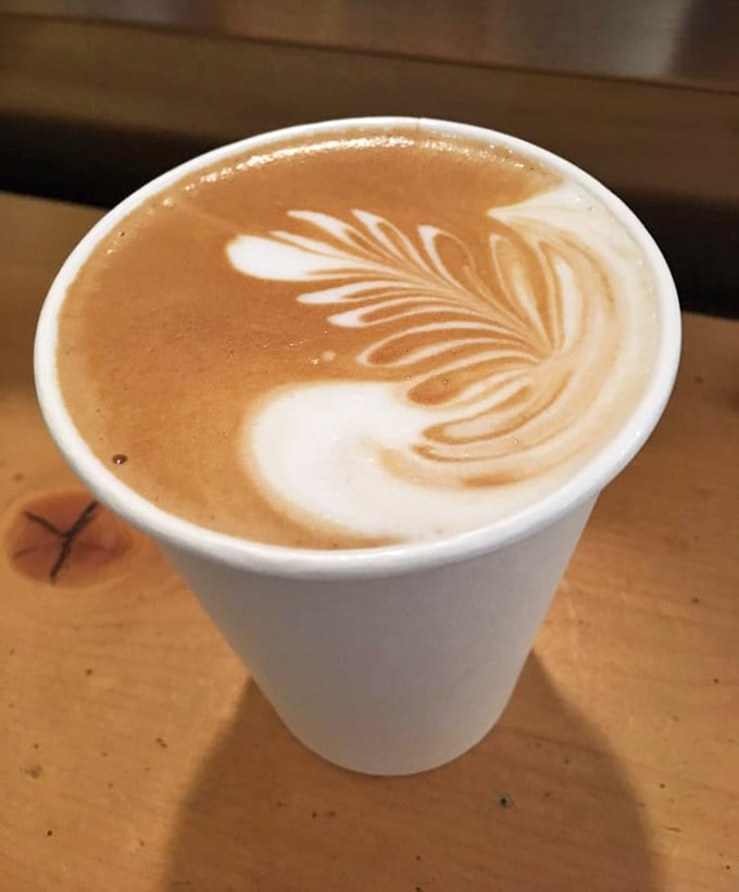 That latte art isn't showing off, it's proof someone actually cares about what's in your cup.