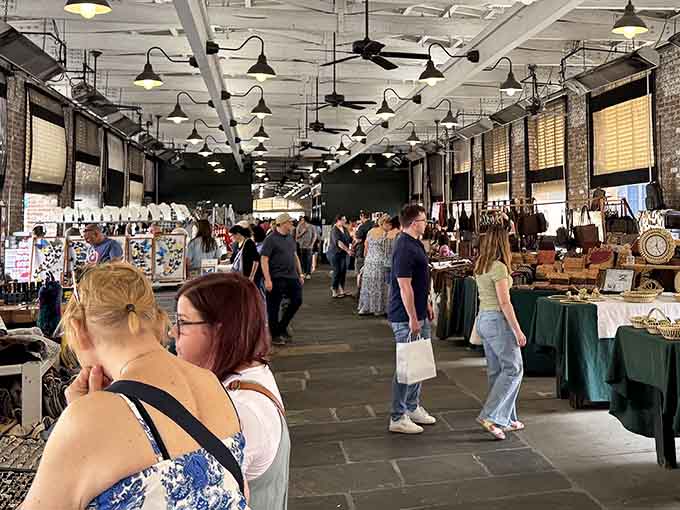 Charleston City Market buzzes with energy, where local artisans have been setting up shop since the 1790s.
