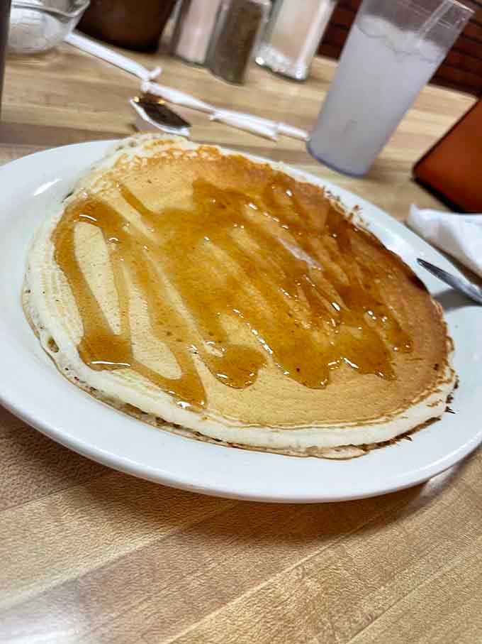 Golden pancakes drizzled with real maple syrup prove some traditions are worth protecting at all costs.