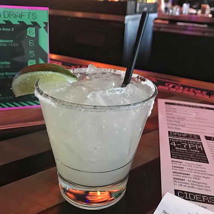 That salt-rimmed margarita with fresh lime is the perfect companion for conquering your next high score.