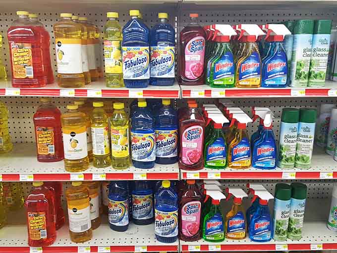 Fabuloso and Windex at prices so low you'll actually enjoy cleaning, or at least hate it less.
