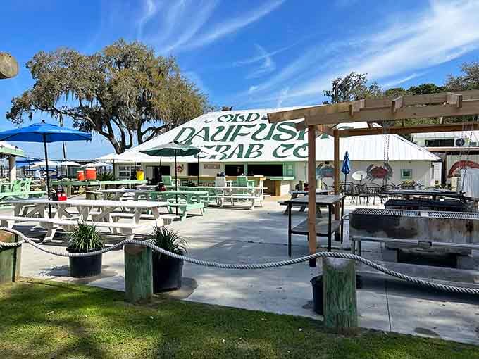 Fresh seafood and island vibes converge at this waterfront gem where flip-flops are formal wear and relaxation is mandatory.