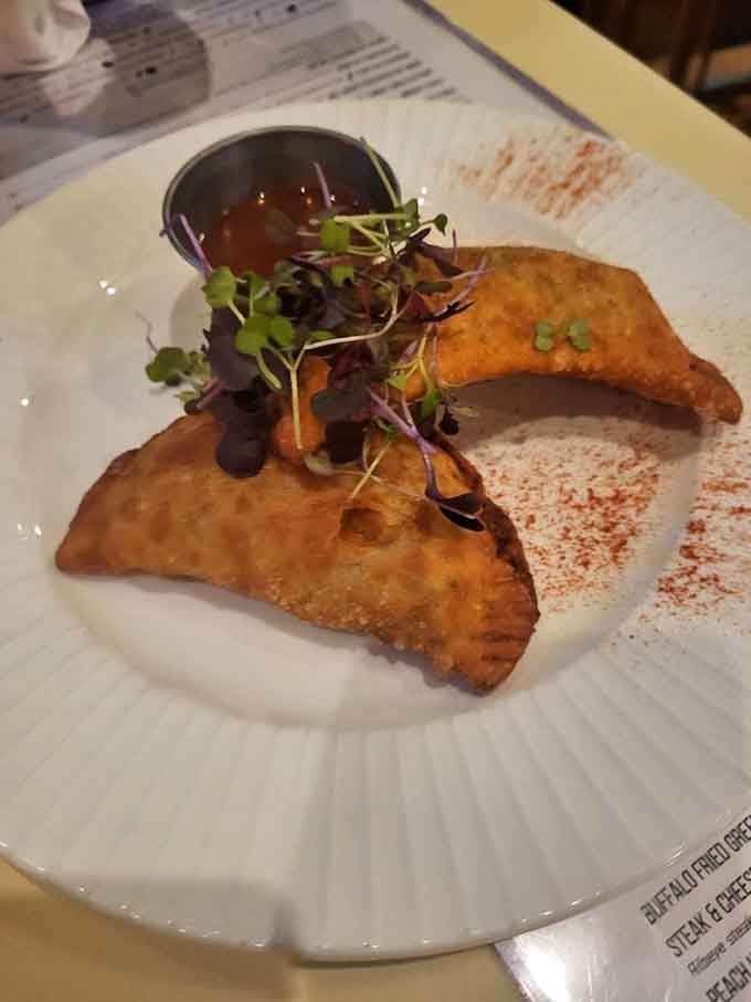 These golden empanadas prove that Southern cooking isn't afraid to embrace a little Latin flair with style.