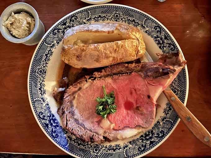 That perfect pink center and gorgeous crust prove some traditions never need updating or improvement whatsoever.