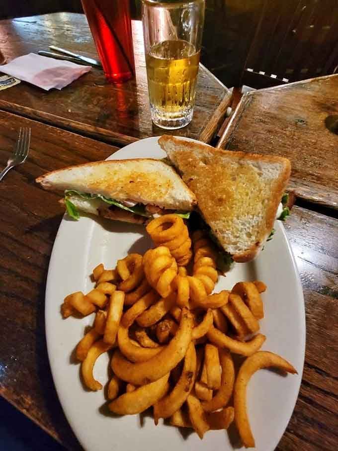 That BLT with curly fries proves sometimes the supporting actor steals the whole dang show beautifully.