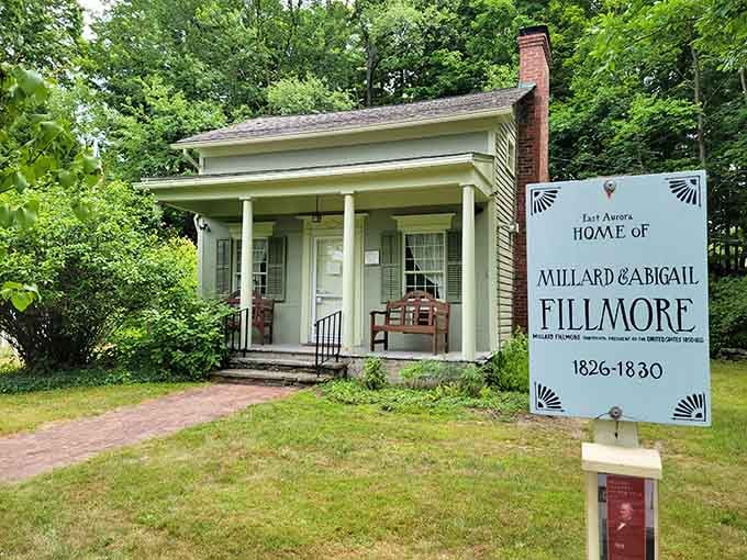 Step inside history where a future president once lived, back when homes had character instead of just square footage.