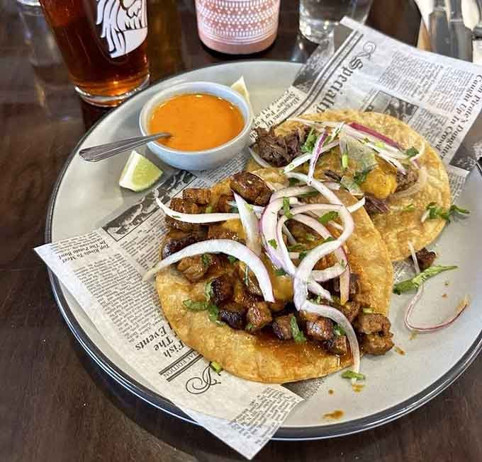 Tacos so perfectly constructed they'd make your abuela nod approvingly while you devour every last bite of them.