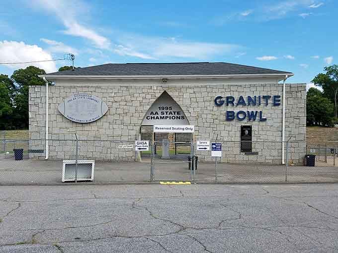The Granite Bowl stands as testament to a community that literally built its legacy from the ground up.