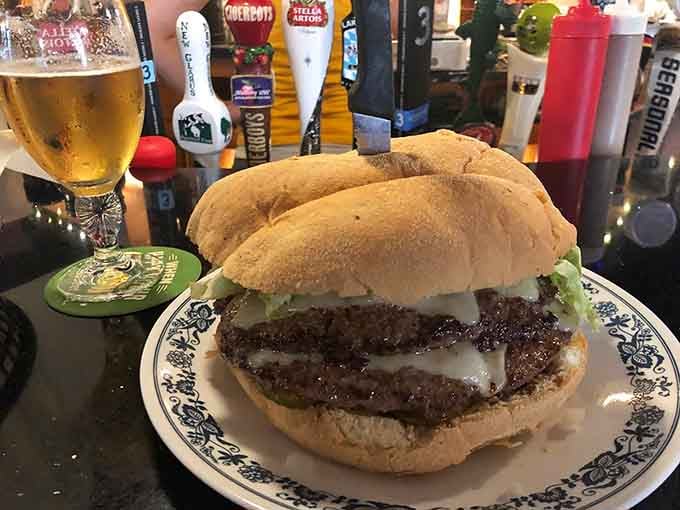 When your burger needs structural support just to stay upright, you know you're in the right place.