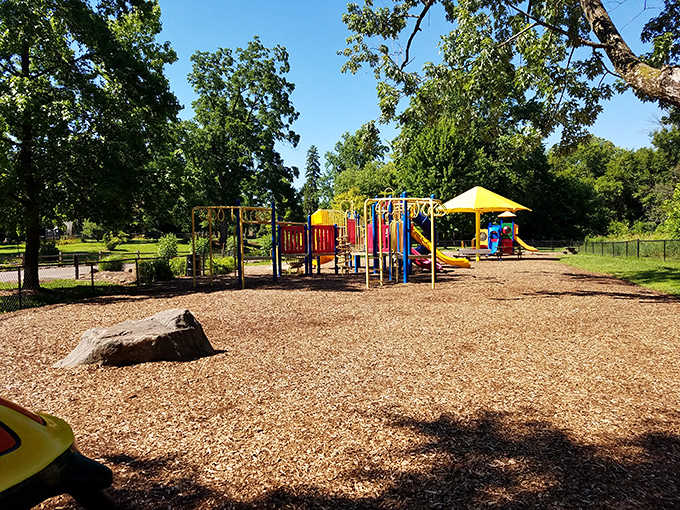 Where kids still play outside until the streetlights come on, just like we used to do.