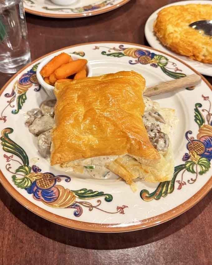 Golden puff pastry cradles creamy filling in this classic Pastetli, comfort food that transcends international borders beautifully.