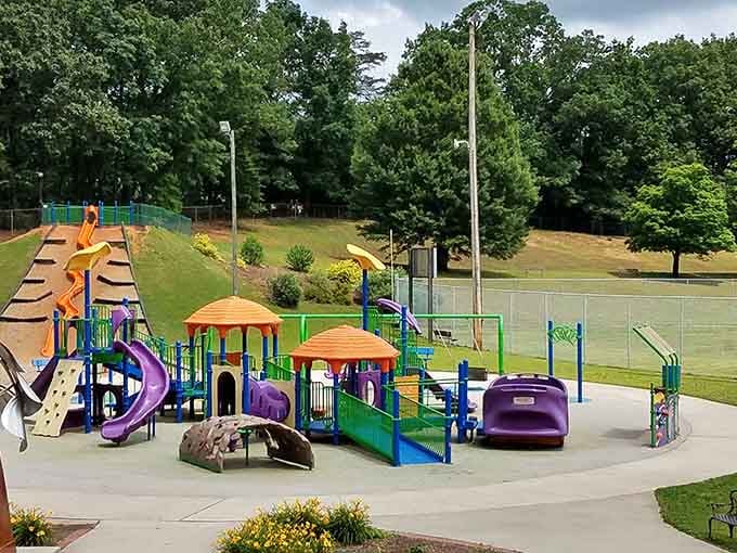 Kiwanis Park's playground proves Hickory invests in joy, not just tax revenue and corporate incentives for developers.