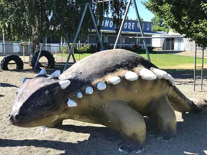 This armored beauty looks ready to defend the playground, though the only invasion here is pure childhood joy.