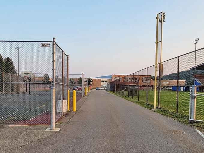 Athletic fields where kids still play outside instead of being glued to screens all summer long.