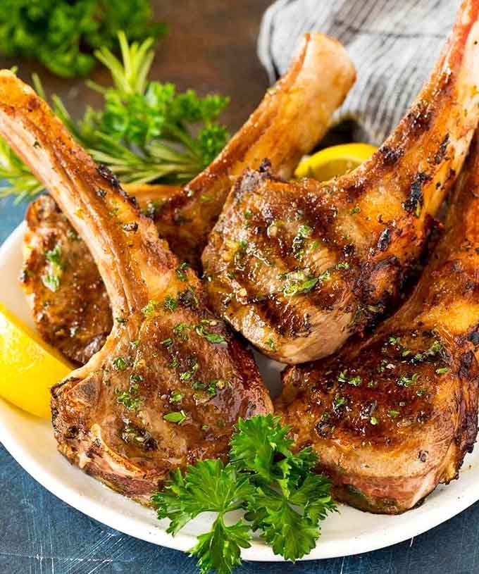 These lamb chops have that perfect char that makes you understand why people invented fire in the first place.