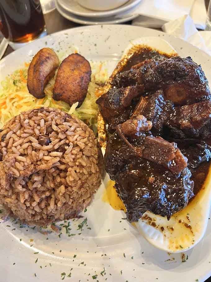 Oxtail so tender it's practically falling apart before your fork even arrives at the table.