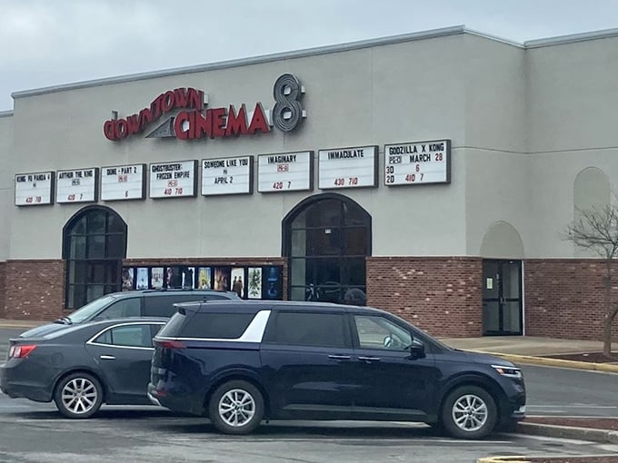 Movie night done right at Downtown Cinema 8, proving small towns know how to do entertainment without the big-city hassle.