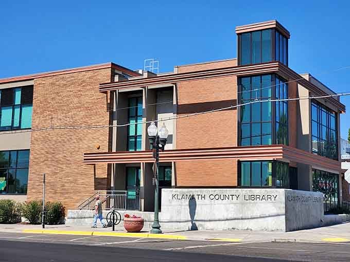 Klamath County Library stands as proof that culture thrives everywhere, not just in metropolitan zip codes.