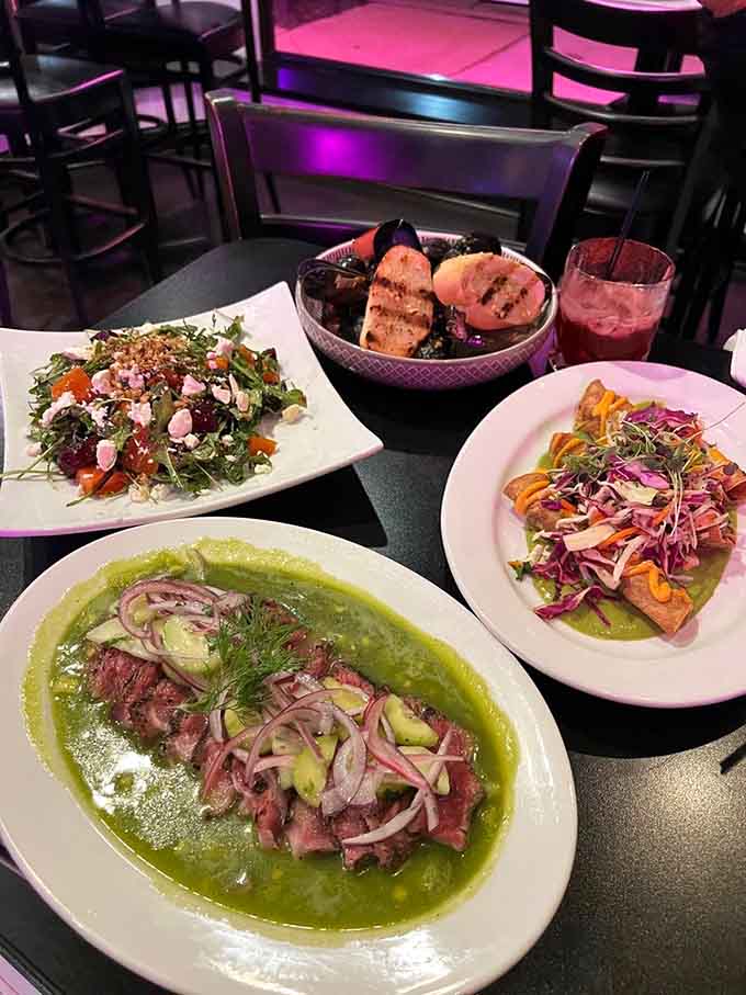 When your table looks like this, you know someone in the kitchen takes their job seriously and personally.
