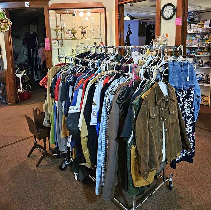 Racks of vintage clothing prove that fashion really does come full circle, just with better stories attached.