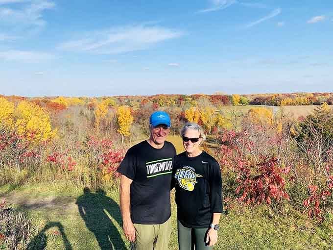Fall colors so vibrant they make your TV's "vivid mode" look like it's not even trying.