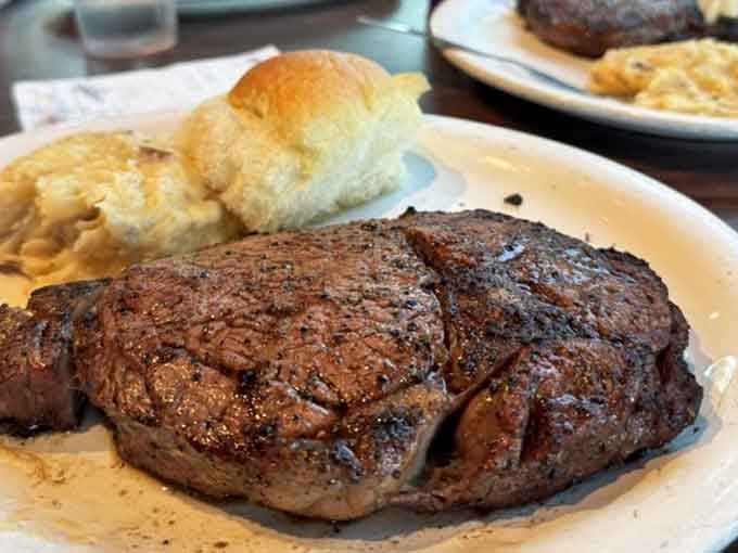 This perfectly seared ribeye with fluffy rolls proves that sometimes the best things come from the most unexpected places.