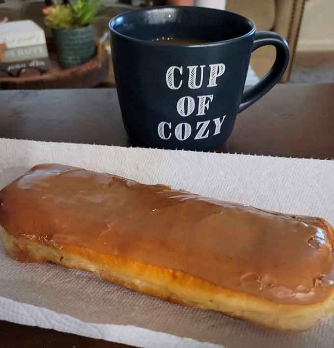 One maple bar, one cup of cozy, and suddenly all your life decisions seem perfectly reasonable and justified.